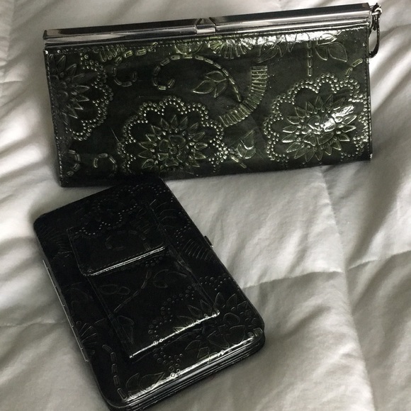 Bags | Tooled Leather Clutch And Matching Wallet | Poshmark